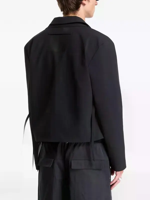 HELIOT EMIL Strap Detail Zip-up Jacket