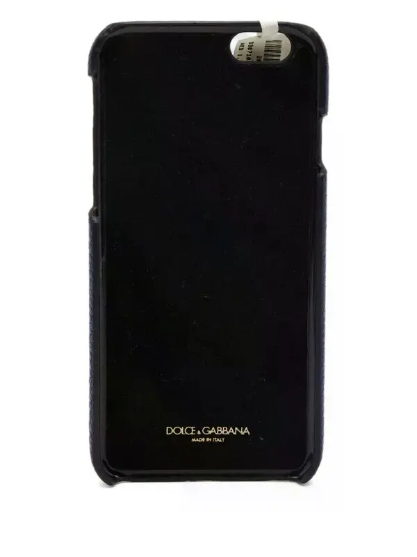 Dolce & Gabbana Embellished Leather Iphone 6 Case