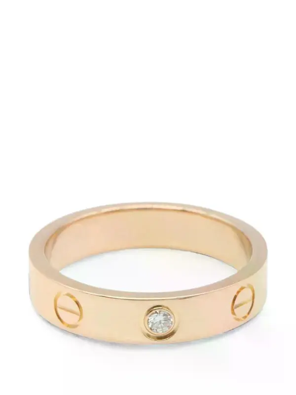 Cartier 2010s Mini Love Diamond Ring