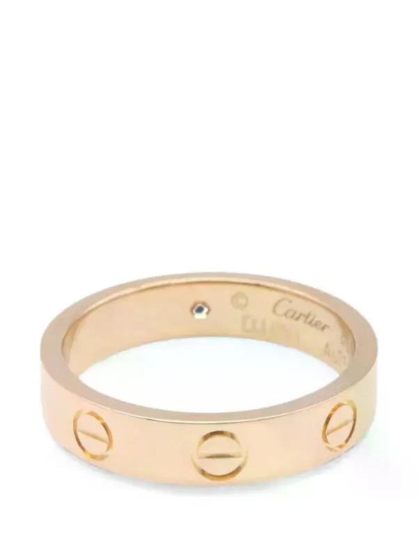 Cartier 2010s Mini Love Diamond Ring