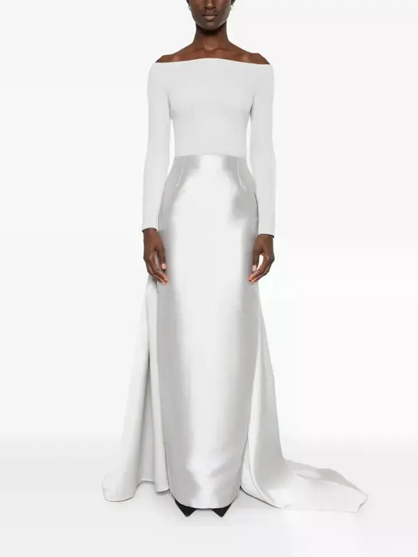 Solace London Winslow Maxi Dress - Grey