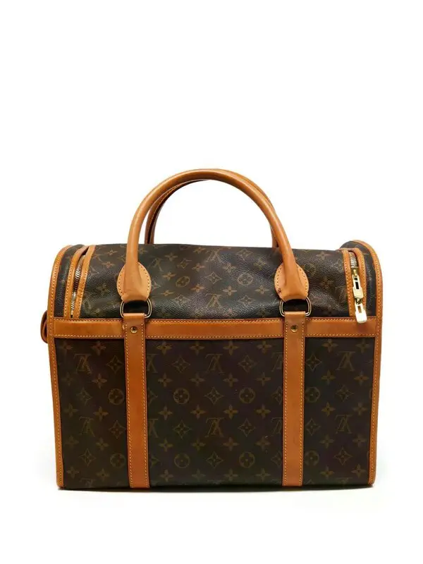 LOUIS VUITTON Monogram Canvas Dog Carrier Bag