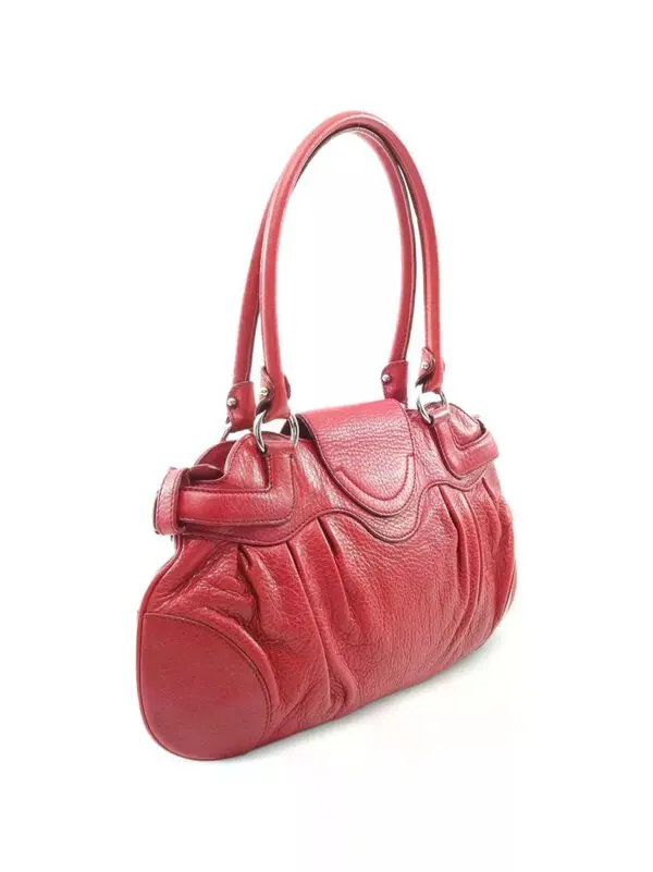 FERRAGAMO Gancini Handbag - Red