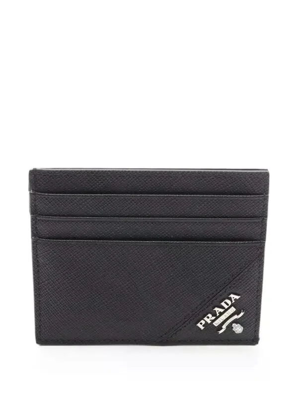 Prada 2020s Saffiano Leather Cardholder