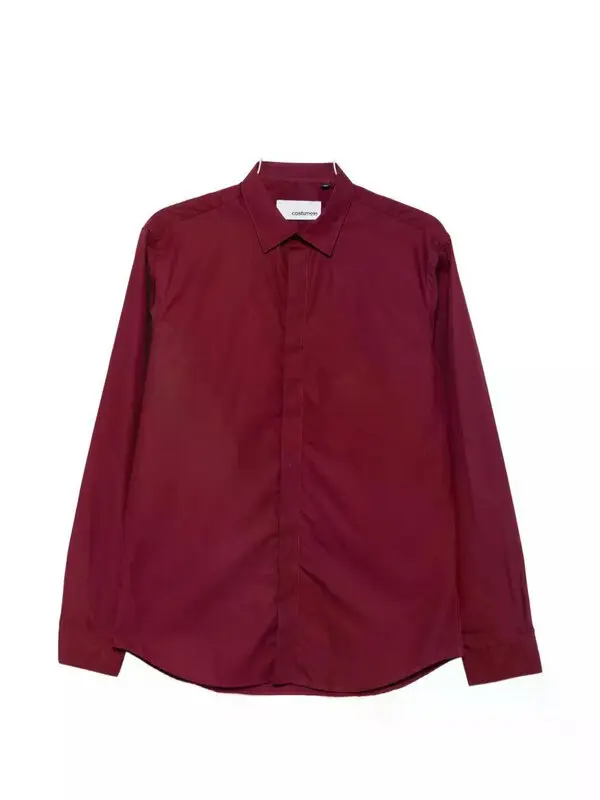 COSTUMEIN Concealed-placket Long-sleeve Shirt