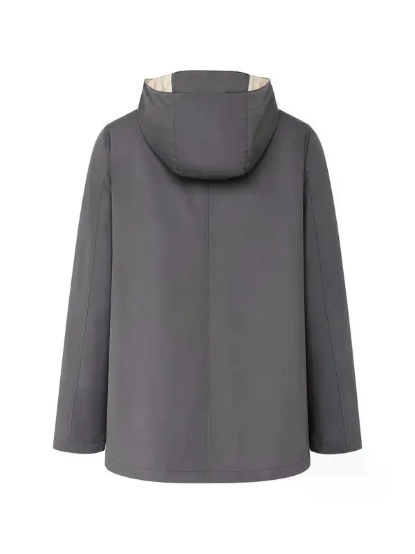 TOMBOLINI Hooded Toggle-fastening Coat