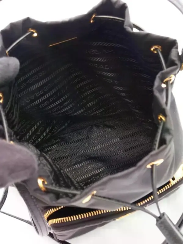Prada 2010s Duet Re-nylon Bucket Bag