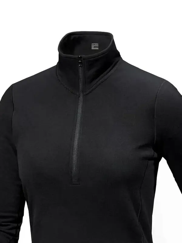 Arc'teryx Kyanite Zip-neck Sweater With Sleeve Pocket