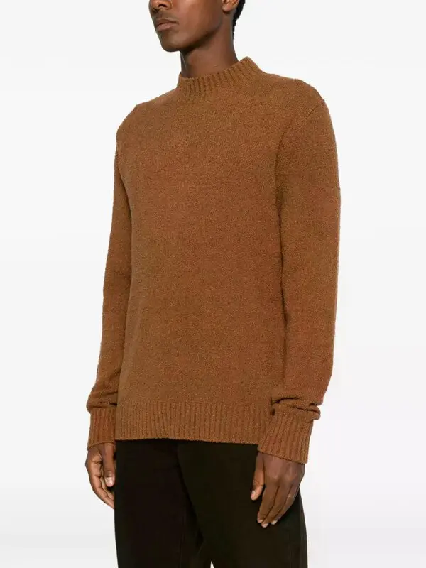 DRYKORN Zayn Ribbed-knit Mock Neck Sweater