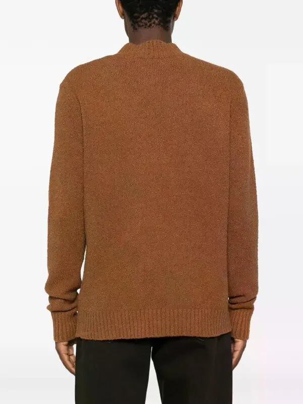 DRYKORN Zayn Ribbed-knit Mock Neck Sweater