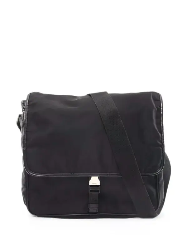 Prada 2000s Triangle-logo Shoulder Bag