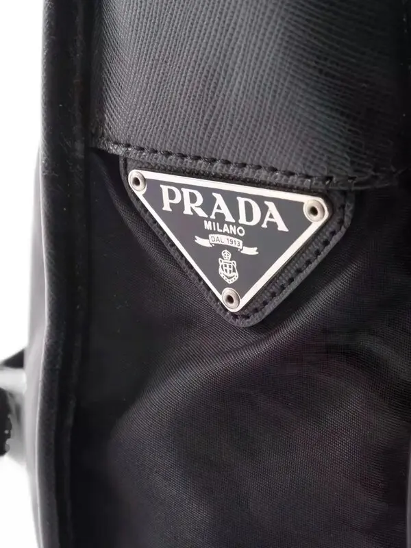 Prada 2000s Triangle-logo Shoulder Bag