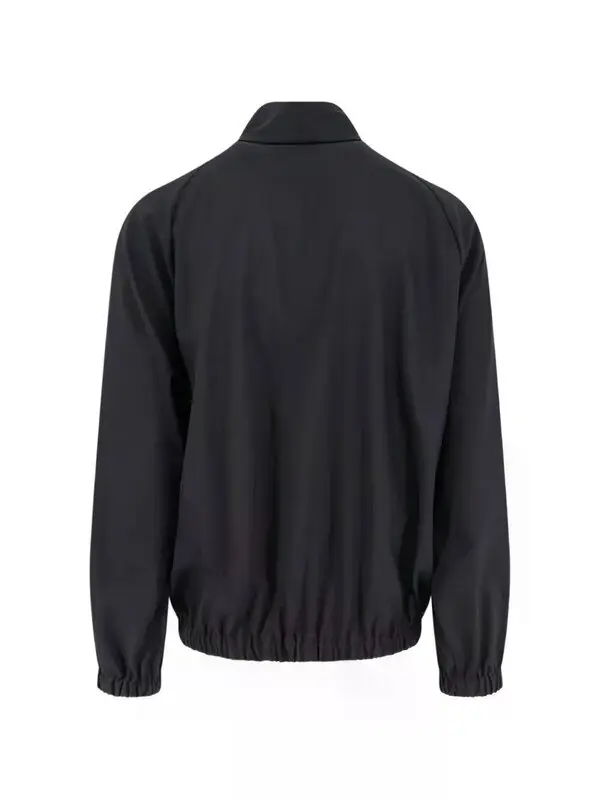 SEVEN GAUGE High-collar Zip-up Jacket - Black