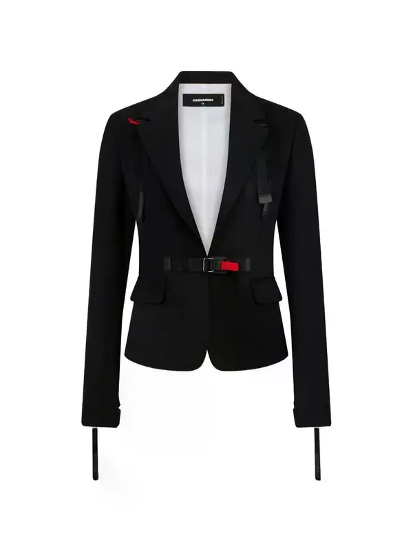 Dsquared2 Snow-tech Buckle-fastening Blazer