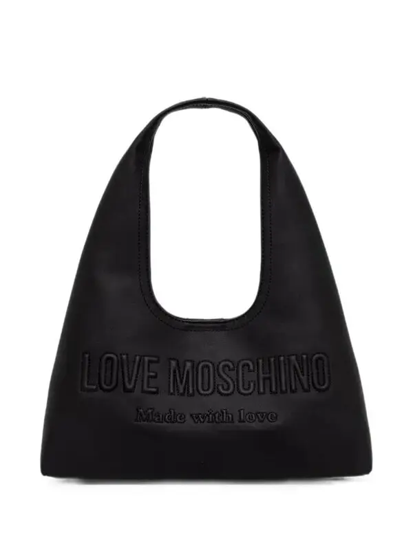 Moschino Logo-embroidered Tote Bag