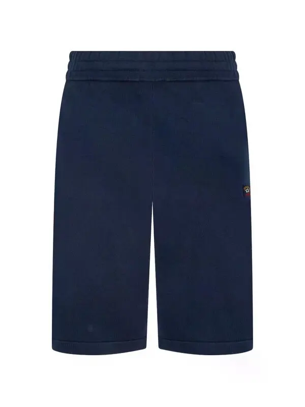 Paul & Shark Logo Patch Knit Shorts