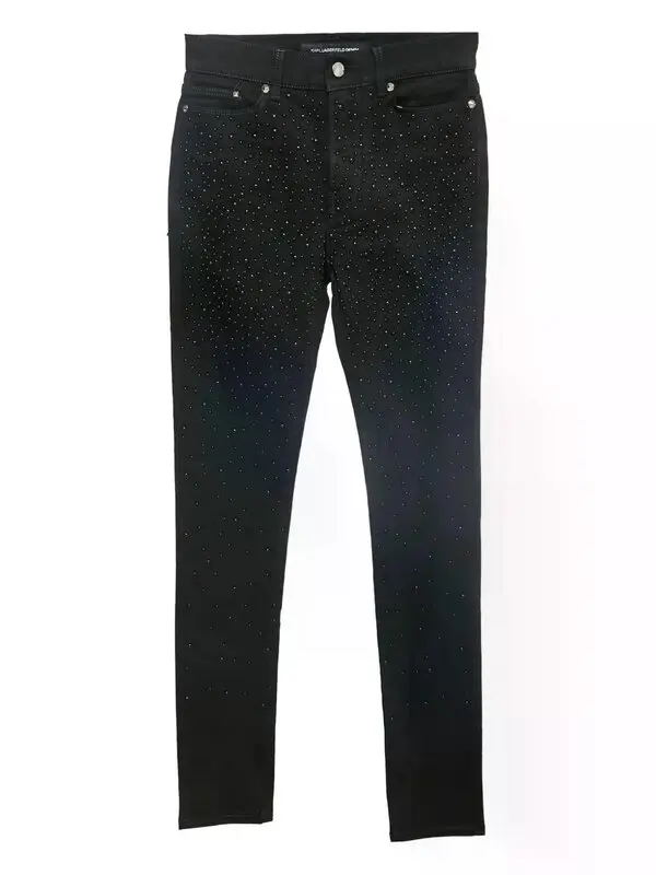 Karl Lagerfeld Pre-owned Studded-embellishment Jeans
