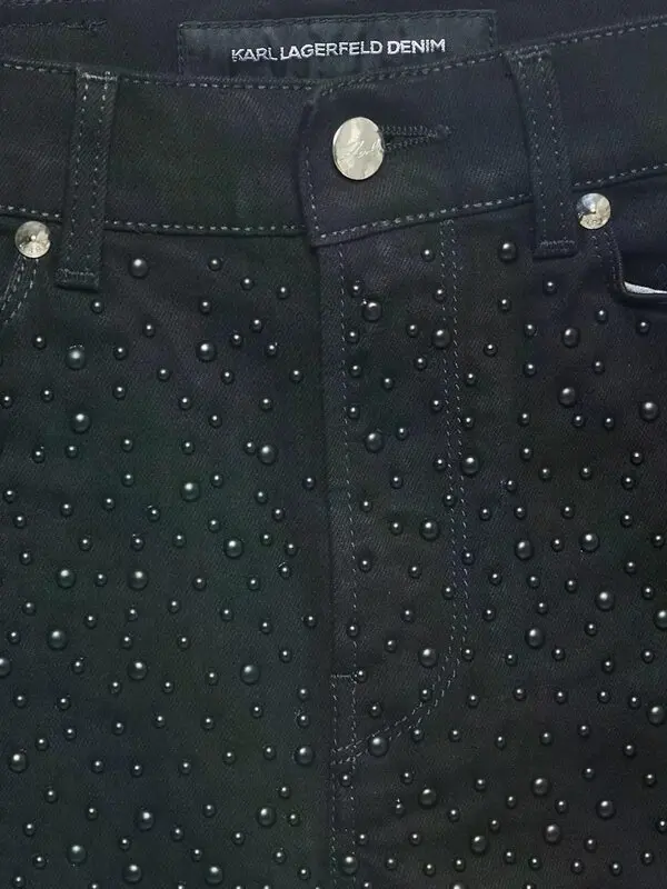 Karl Lagerfeld Pre-owned Studded-embellishment Jeans