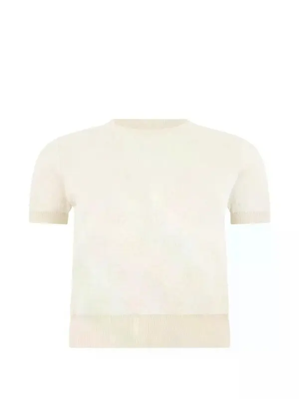 Philipp Plein Jacquard-monogram T-shirt - Neutrals