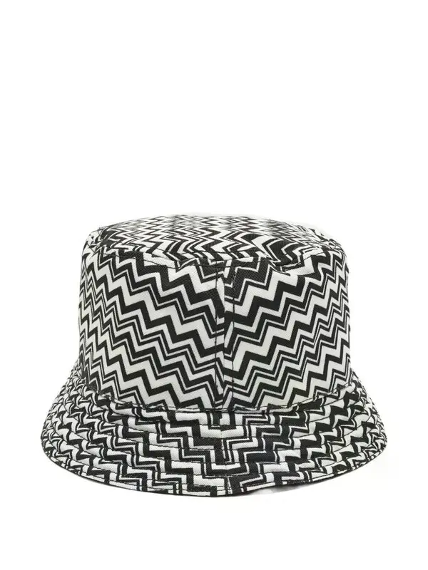 Missoni Zigzag Patterned Bucket Hat