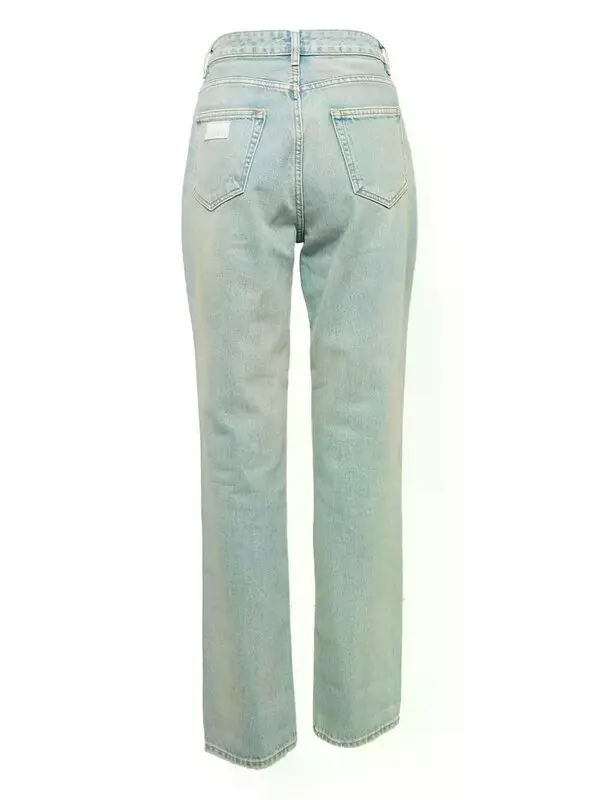 GANNI High-waisted Straight-leg Trousers