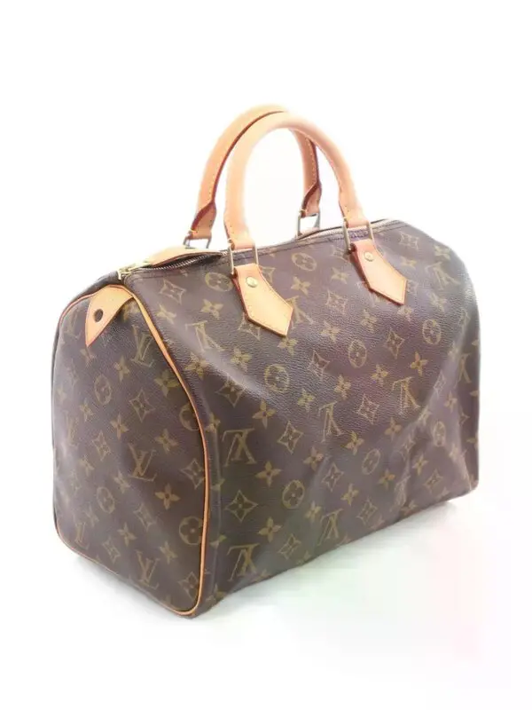 LOUIS VUITTON 2001 30 Monogram Speedy Tote Bag