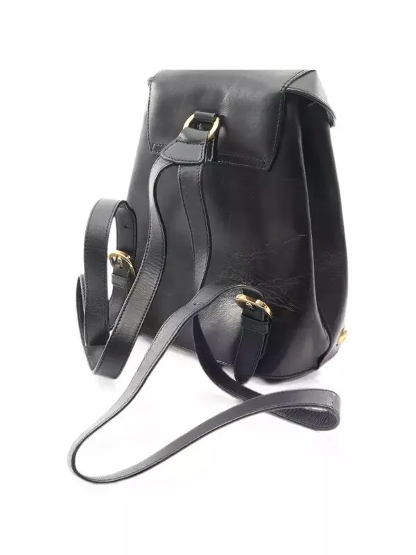 FERRAGAMO 2010s Heel Motif Backpack