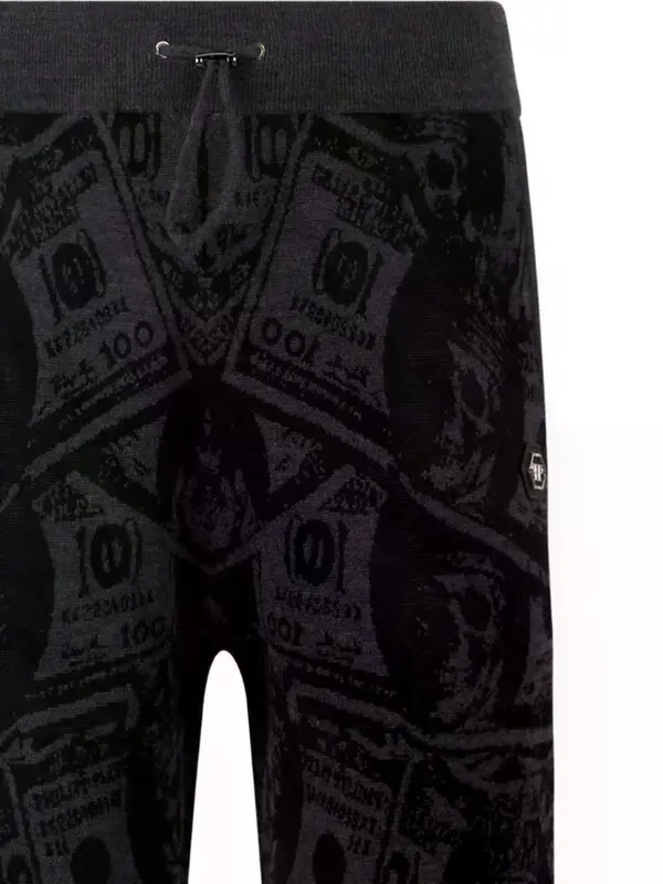 Philipp Plein Dollar-print Track Pants