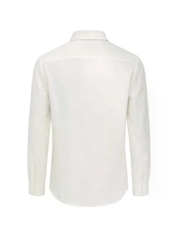 TOMBOLINI Spread-collar Long-sleeve Shirt