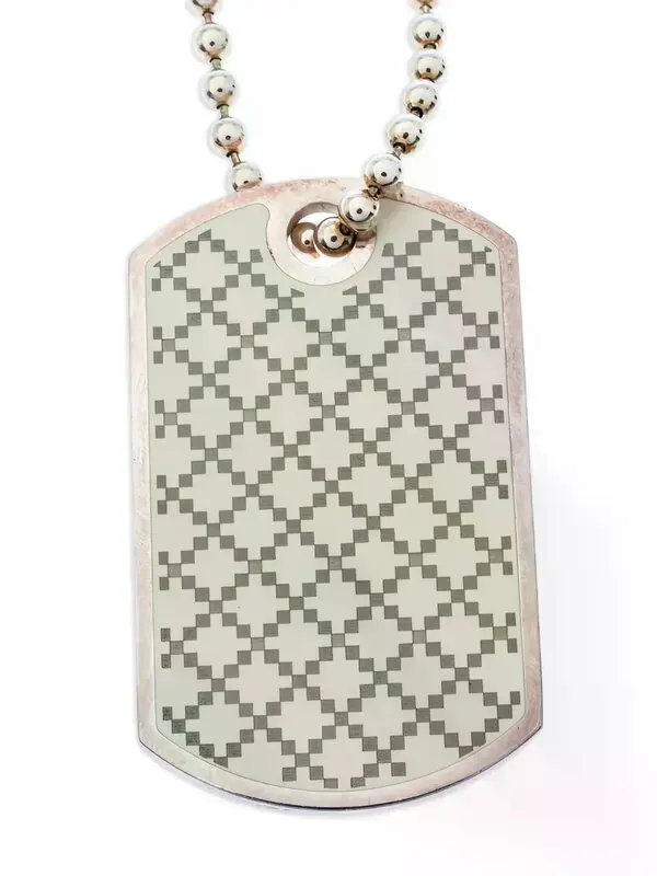 Gucci Tone Enamel Tag Charm