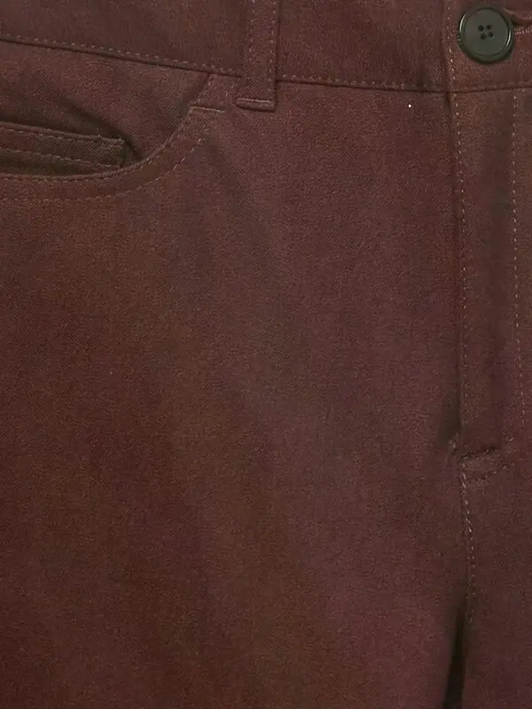 JOSEPH Gabardine Nino Stretch Trousers - Brown