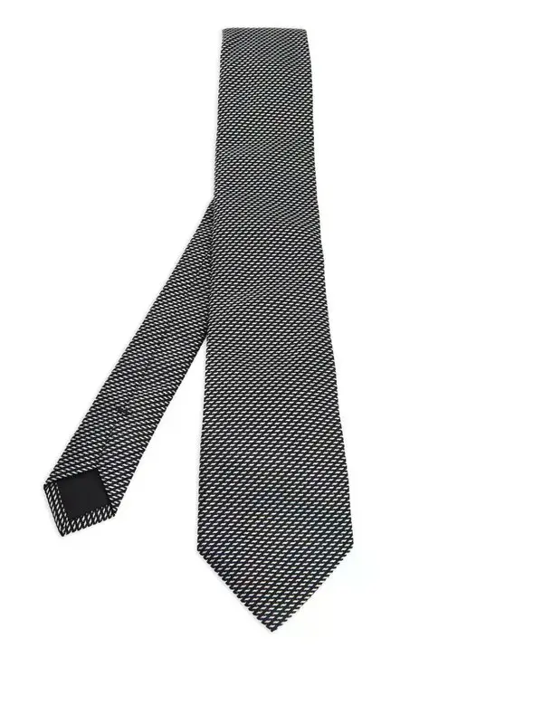 BOSS Geometric-pattern Tie