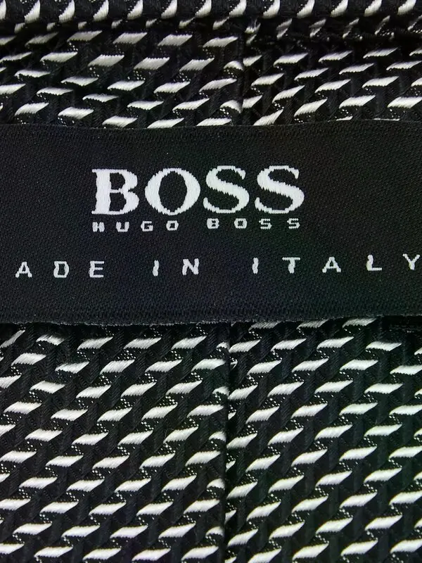 BOSS Geometric-pattern Tie
