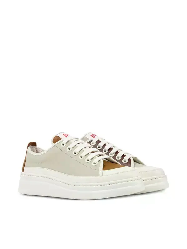 Camper Runner Up Twins Leather Sneakers - Neutrals