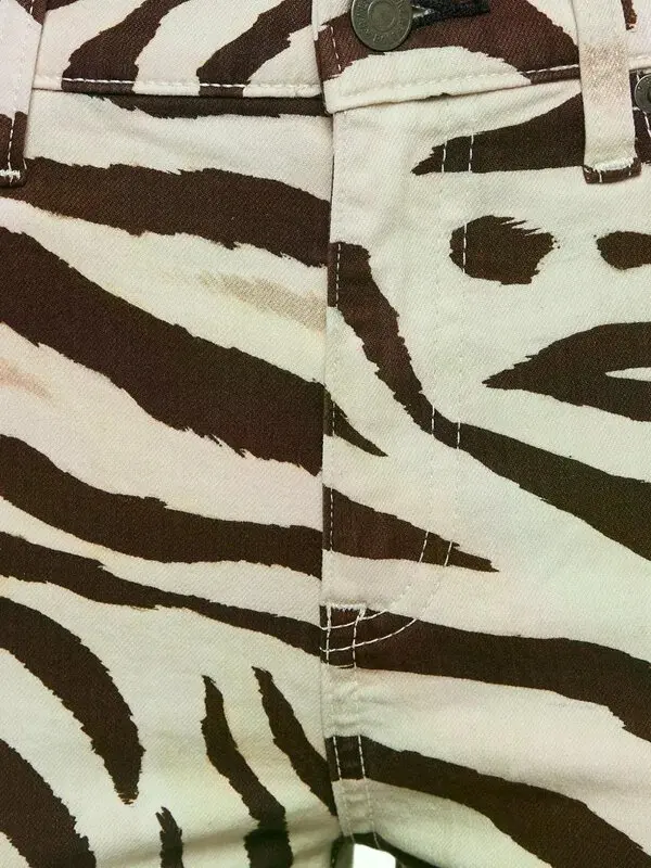 Polo Ralph Lauren Zebra-print Denim Jeans