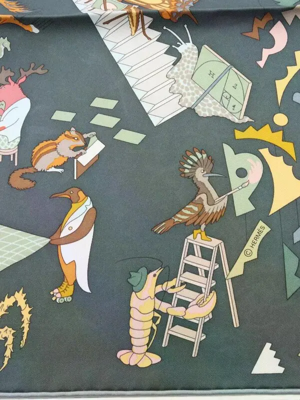 Hermès 2020s Academia Hippica Scarf