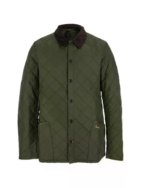 Barbour Heritage Liddesdale Corduroy-collar Padded Jacket
