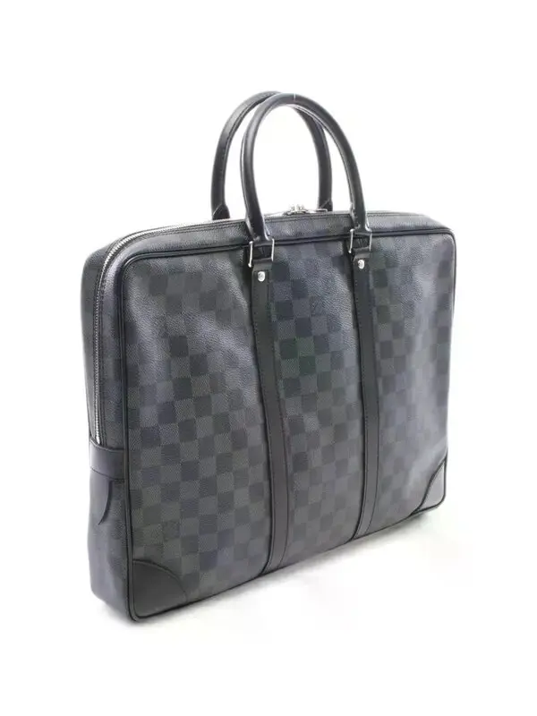LOUIS VUITTON 2016 Voyage Damier Graphite Briefcase