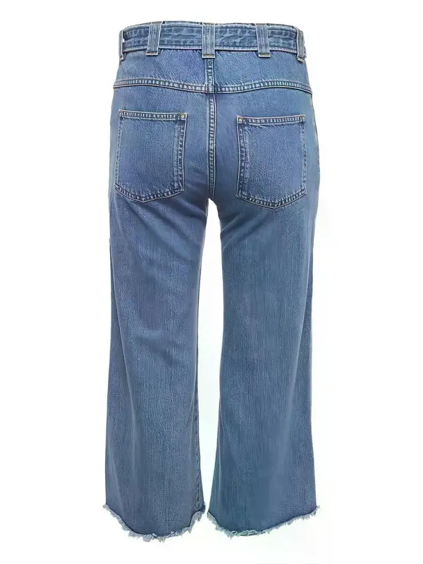 Victoria Beckham Belted Jeans