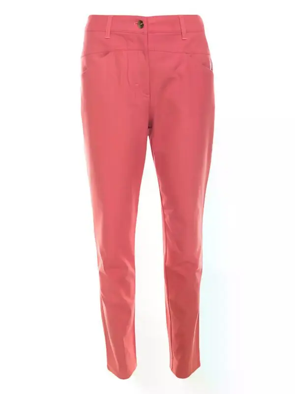 Escada Cotton Blend Tailored Trousers