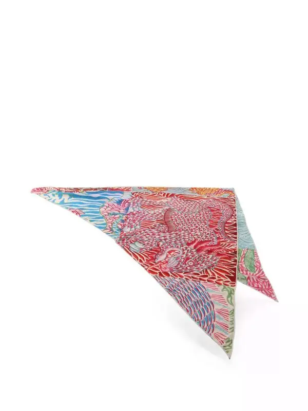 Hermès 2010s Sweet Dreams Triangle Scarf