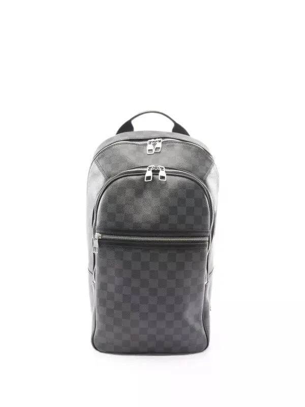 LOUIS VUITTON 2019 Michael Damier Graphite Backpack - Grey