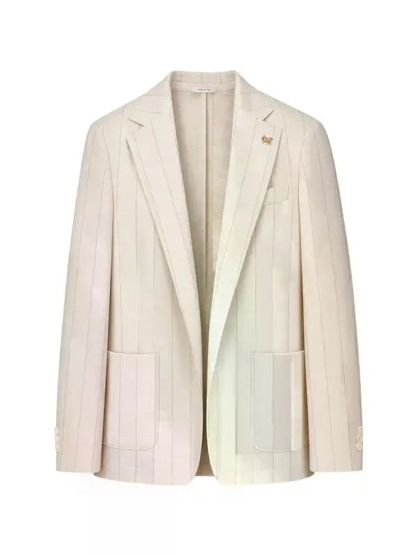 TOMBOLINI Pinstripe-pattern Single-breasted Blazer