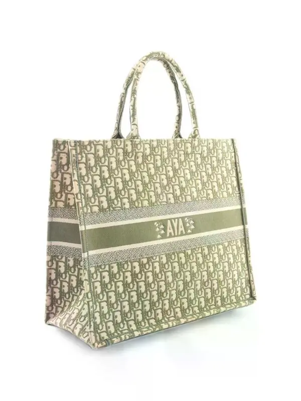 Dior 2000s Book Tote Oblique Tote Bag