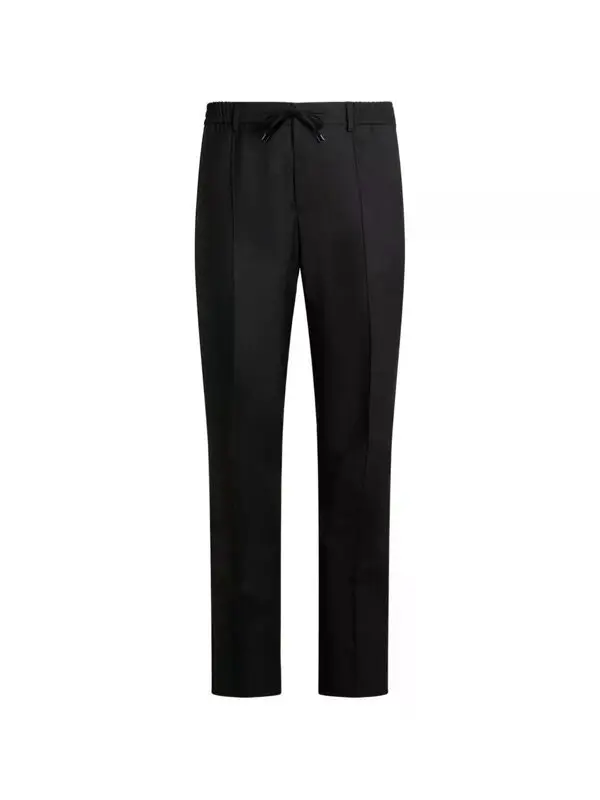 Etro Virgin Wool Trousers - Black