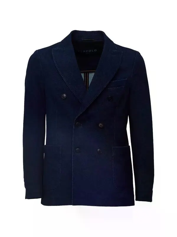 CIRCOLO 1901 Double-breasted Peak-lapel Blazer