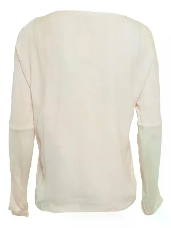 Maje Macrame Sleeve Sweater