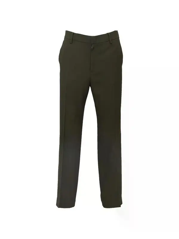 N°21 Elasticated-waist Straight-leg Trousers