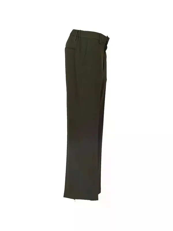 N°21 Elasticated-waist Straight-leg Trousers