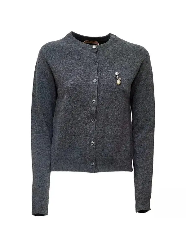 N°21 Embellished Wool Cardigan